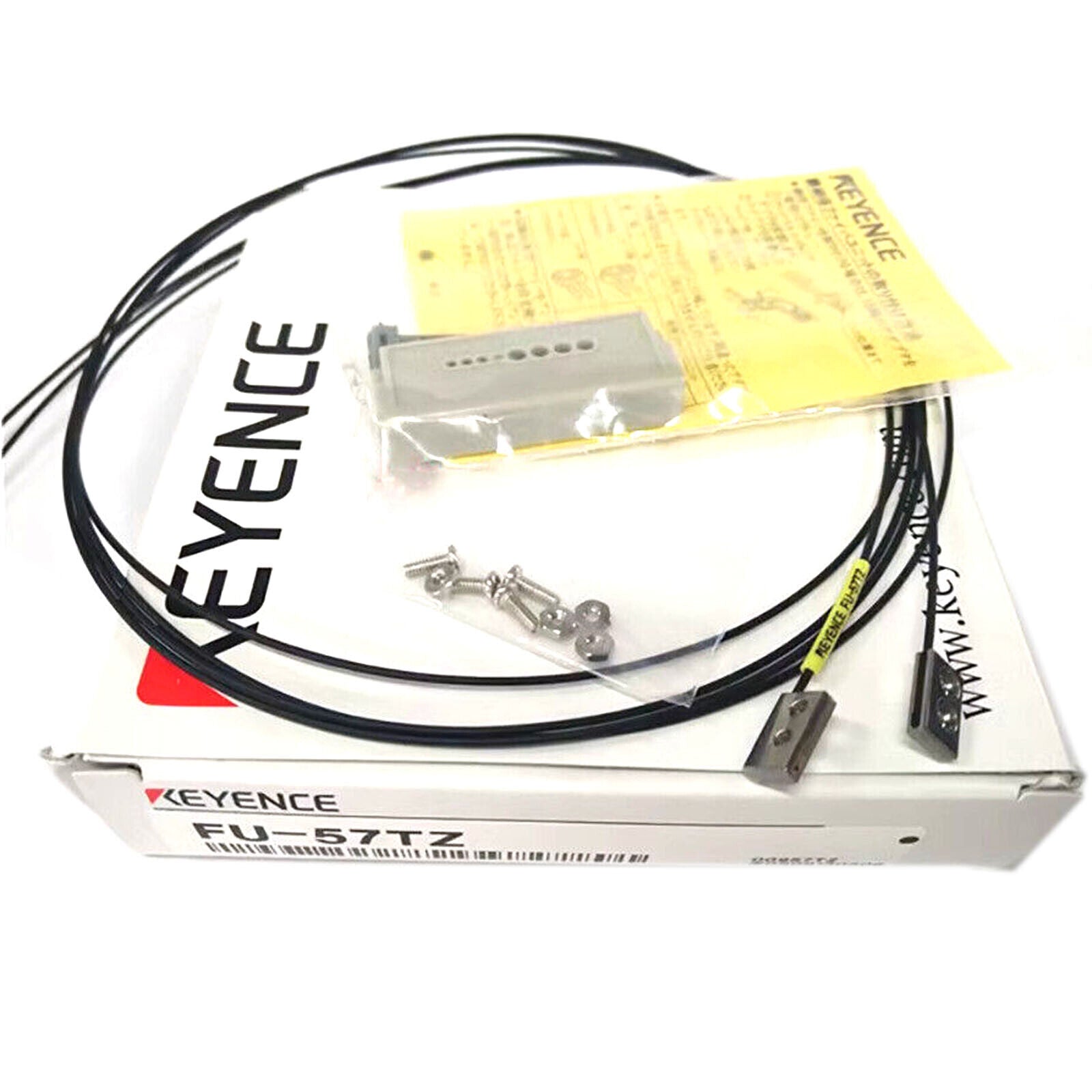 KEYENCE FU-57TZ Transmissive Fiber Optic Sensor Unit