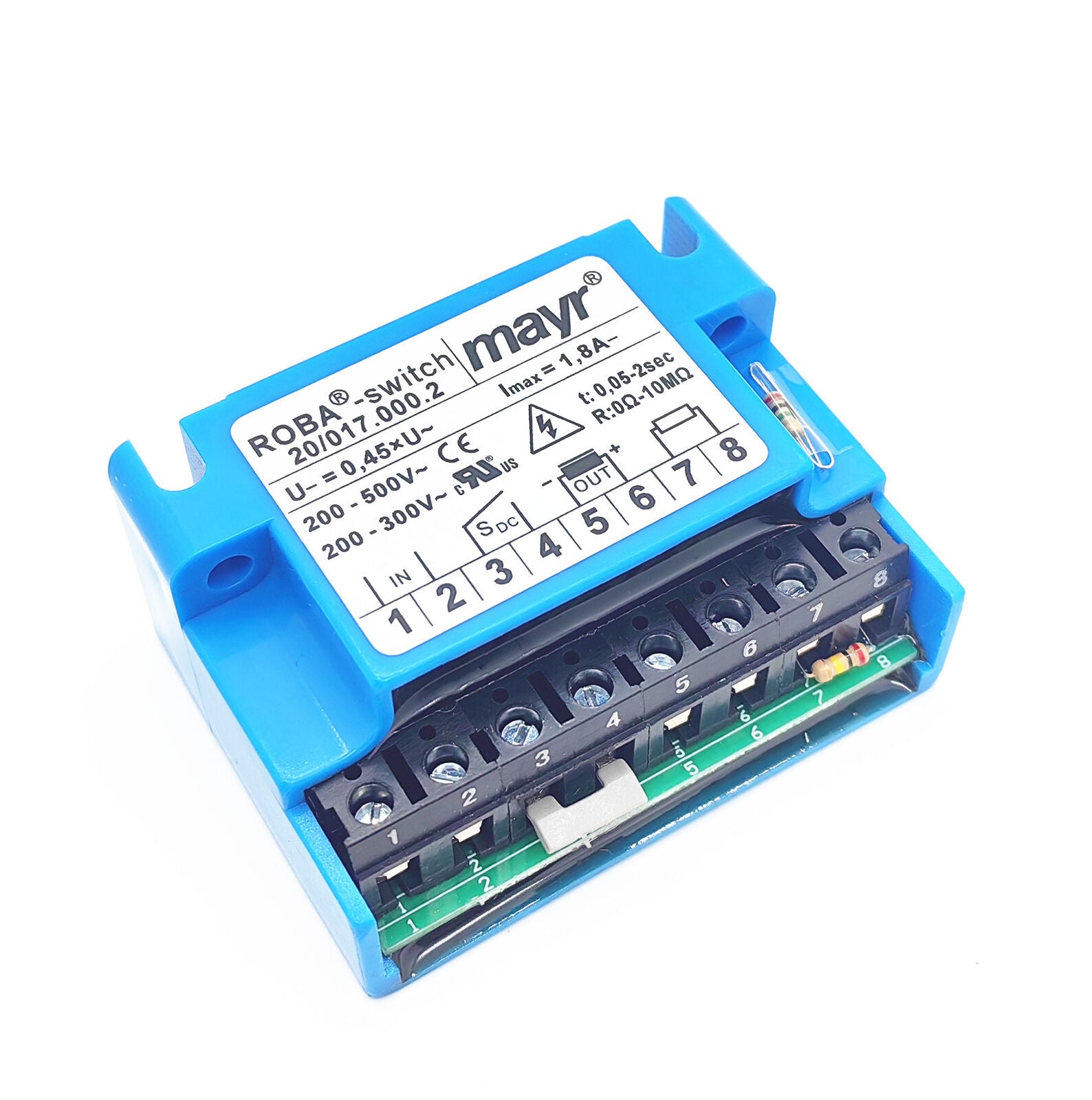 new mayr motor brake rectifier roba-switch 20/017.000.2