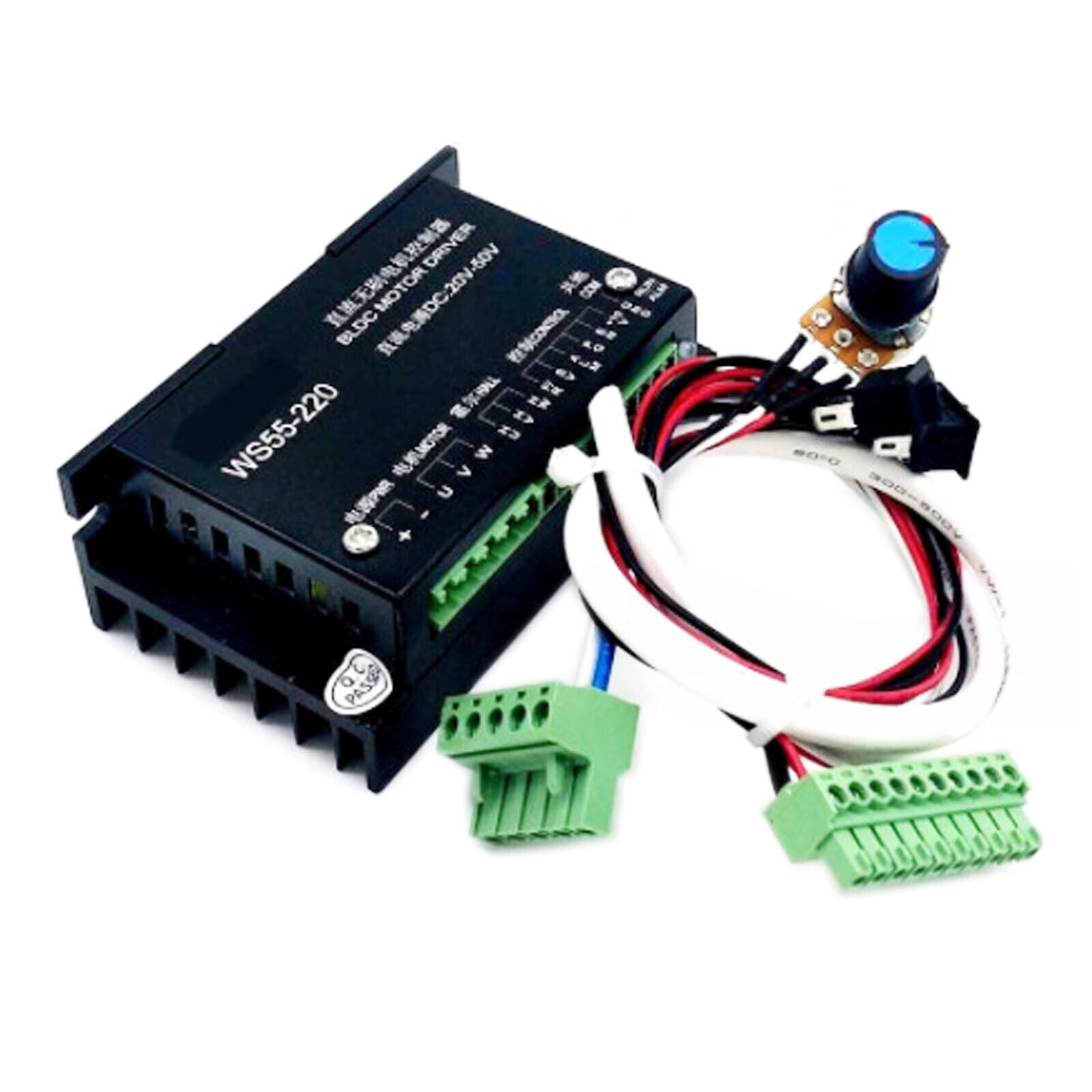 WS55-220 CNC Motor Controller 48V 500W BLDC MACH3