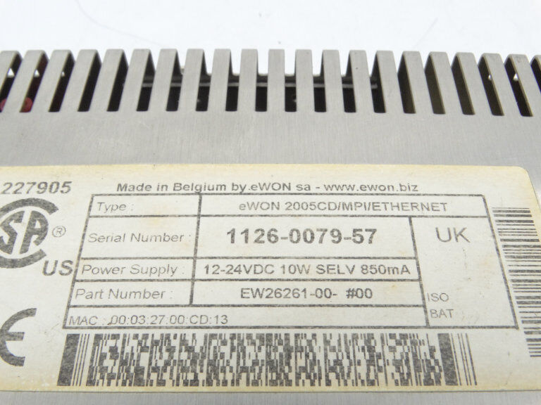 EWON ETHERNET SWITCH EW26261 HIGH-QUALITY ETHERNET SWITCH WITH 2x10/100 ...