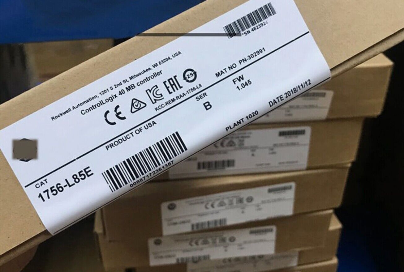 Allen Bradley Original New 1756-L85E ControlLogix Controller – KOEED