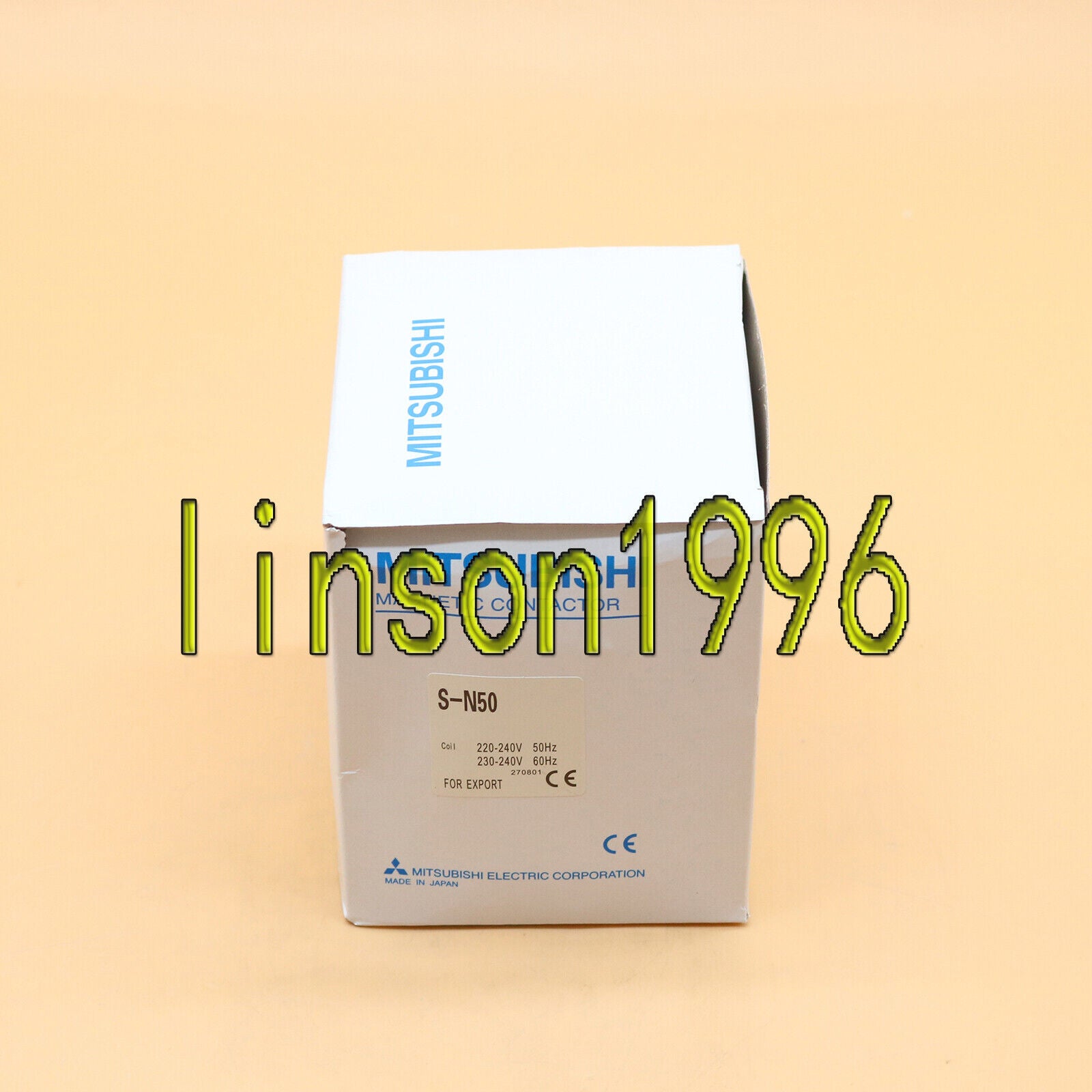 new magnetic contactor s-n50 sn50 200-240vac mitsubishi in box ship