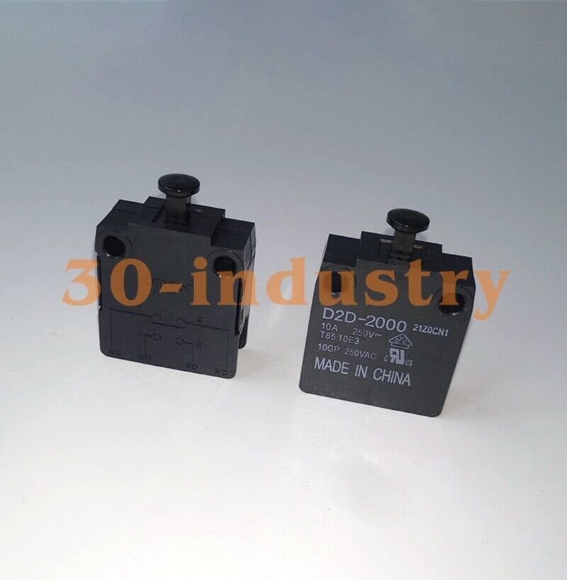 50 PCS Omron D2D-2000 Interlock Switch 10A 250V 1a1b - Safety