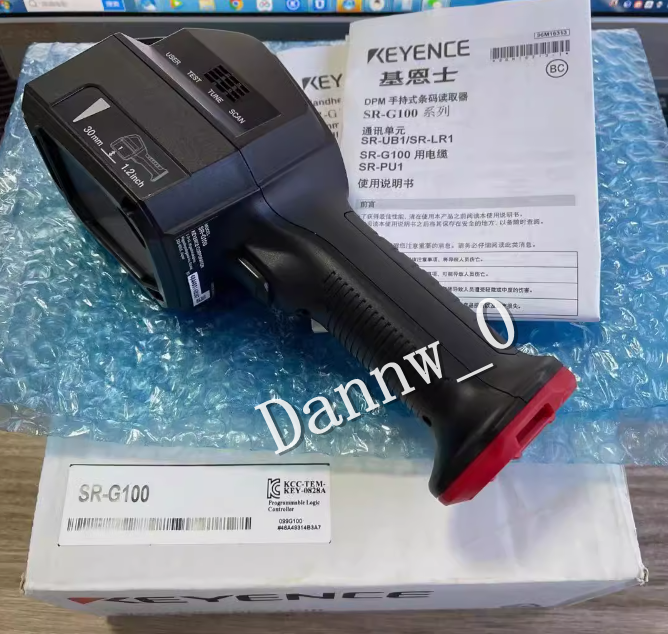 new keyence sr-g100 barcode reader scanner