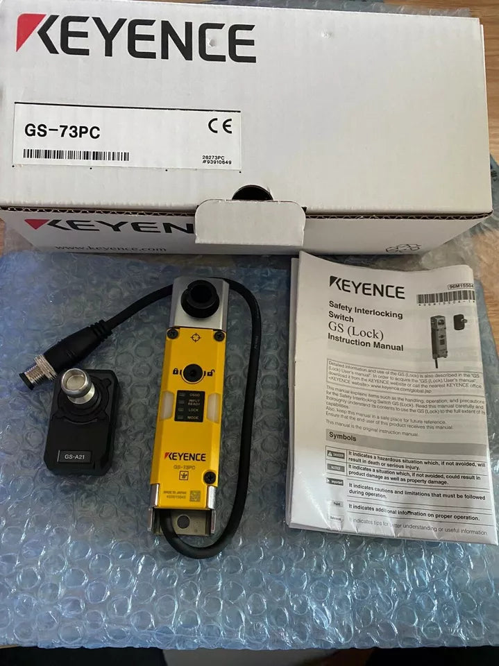 new keyence gs-73pc gs73pc safety interlock switch ping