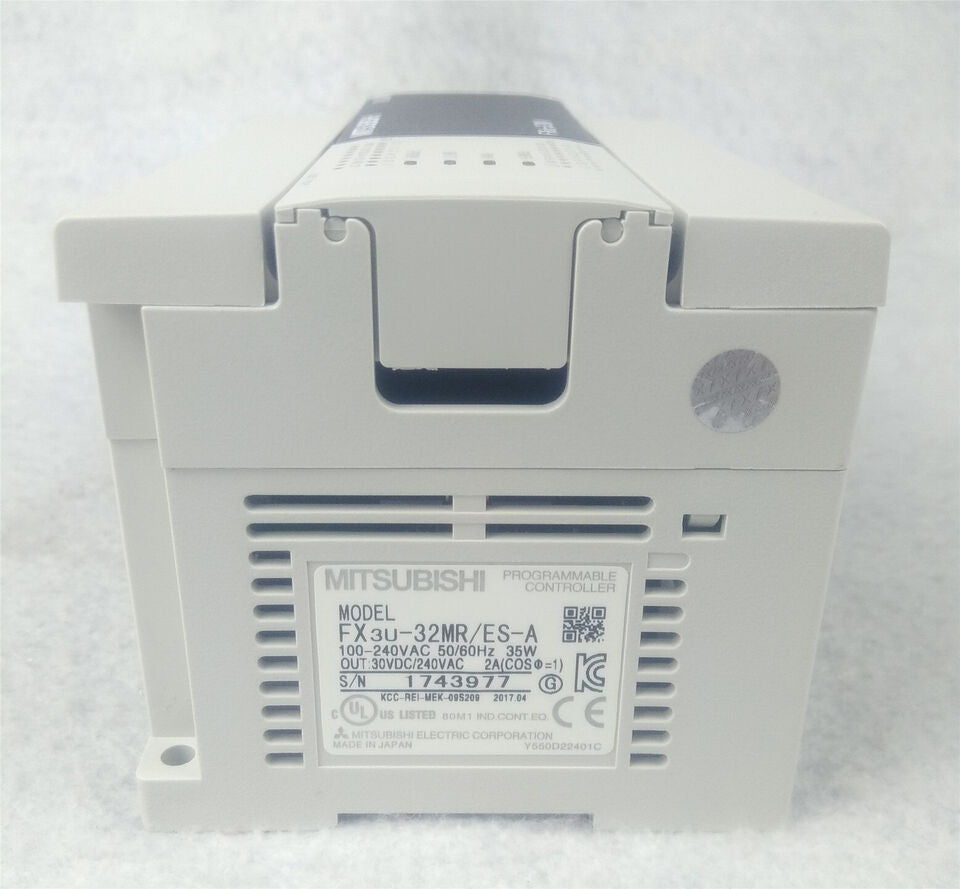 new mitsubishi fx3u-32mr/es-a plc programmable logic controller in box