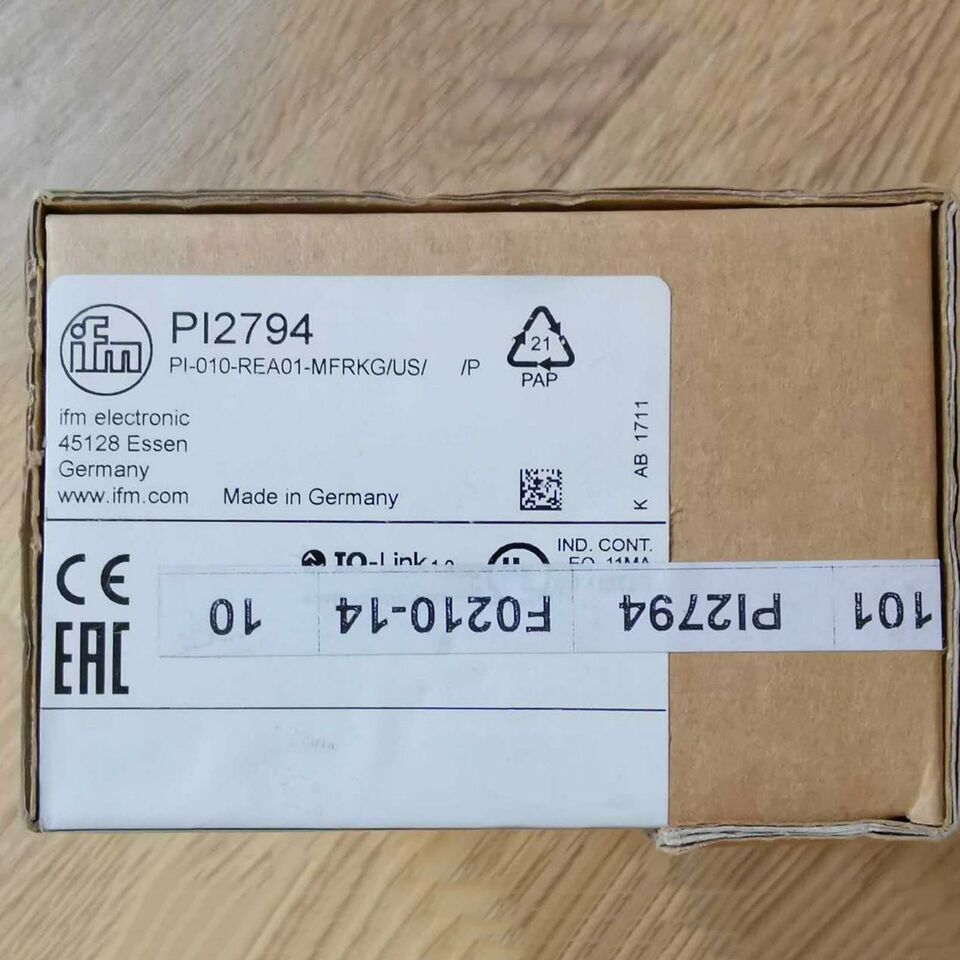 new ifm pi2794 pressure sensor in box ping