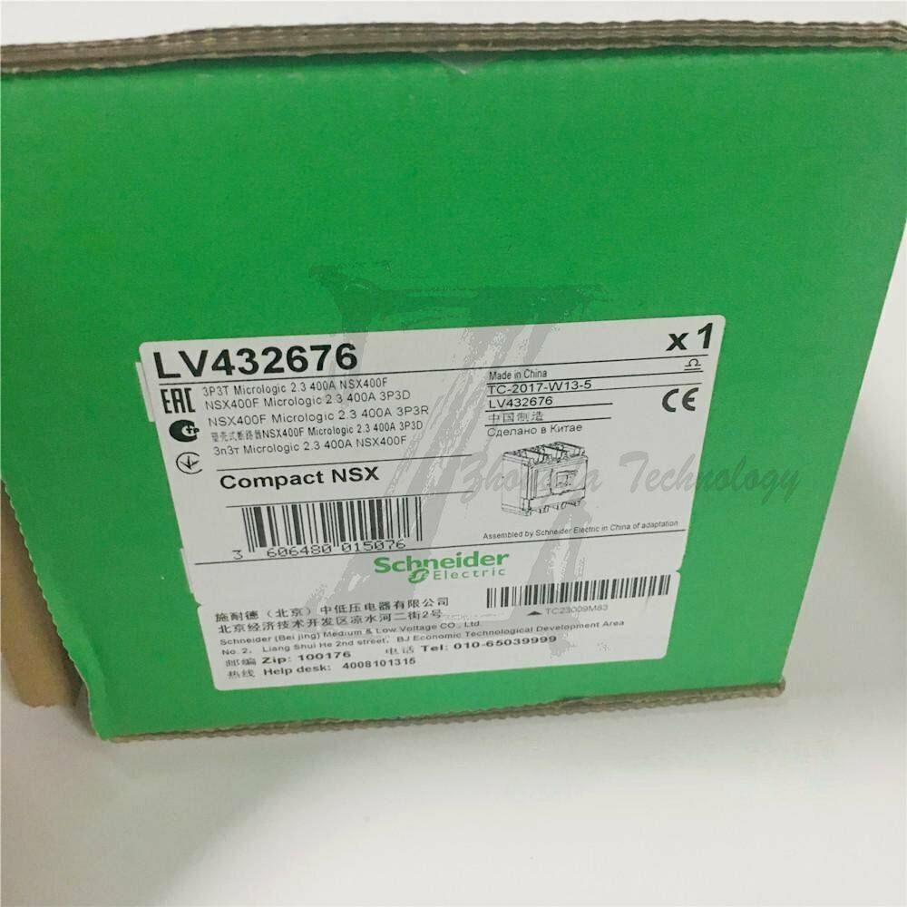 Schneider NSX400F series molded case circuit breaker LV432676